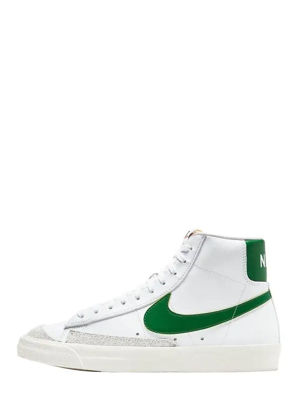 Nike Blazer Mid '77 Vintage High Top Sneakers - White/green