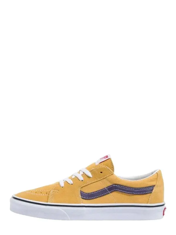 VANS Sk8-low Lace-up Sneakers - Yellow/purple