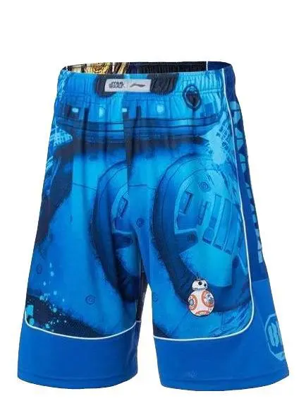LI-NING X Star Wars Badfive Basketball Shorts - Blue/multi-color