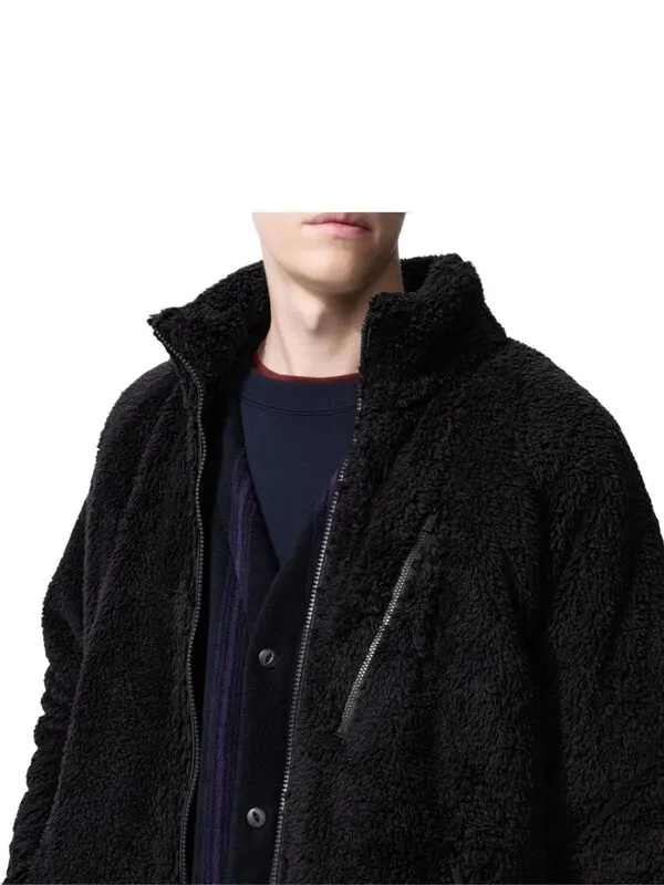 Uniqlo X Needles Fleece Zip-up Jacket - Black