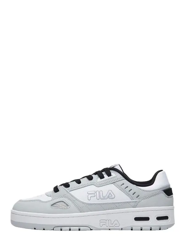 FILA Heritage Basketball Vntg Low Top Sneakers - White/grey
