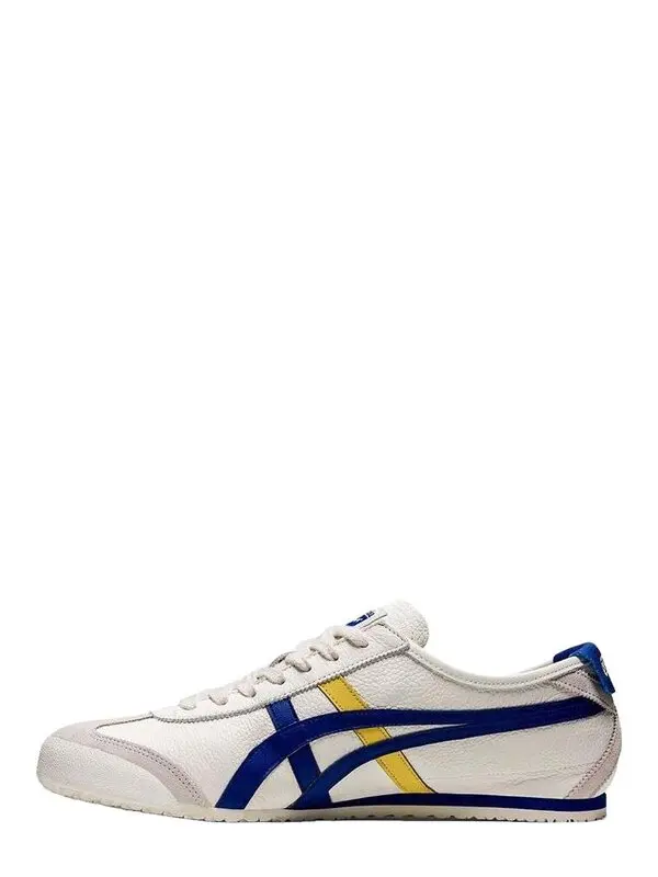 Onitsuka Tiger Mexico 66 "white Blue Yellow" Lace-up Sneakers - White/blue/yellow