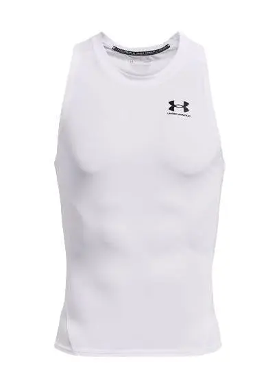Under Armour Heatgear Compression Tank - White