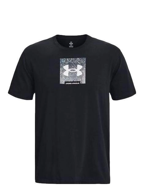 Under Armour Boxed Heavyweight T-shirt 'black - Black/grey