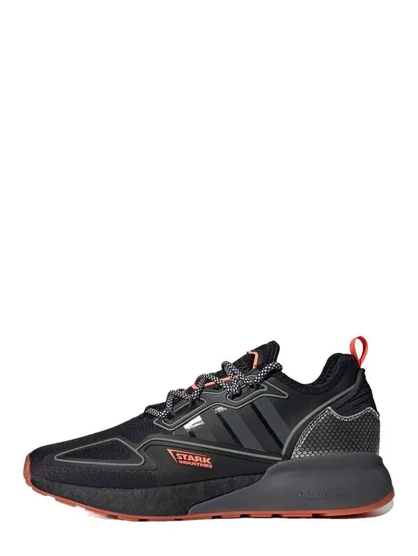 Adidas Marvel X Zx 2k Boost 'stark Industries' Sneakers - Black