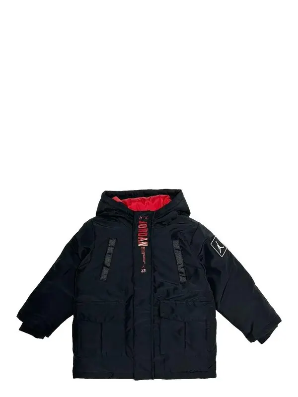 JORDAN Air Winter Warm Parka Down Jacket - Black/red