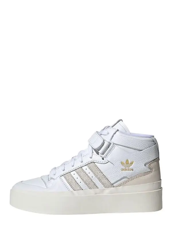 Adidas Forum Bonega Mid Sneakers - White/brown