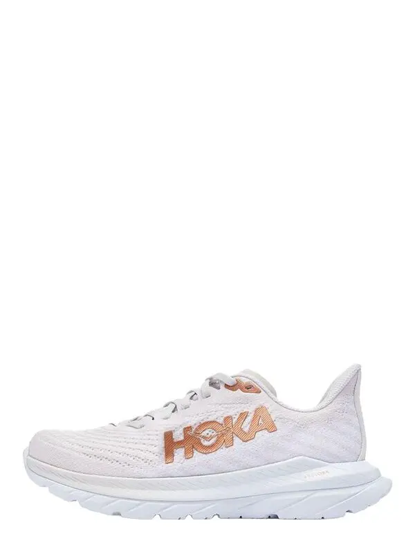 Hoka One One Mach Running Shoes - White/copper
