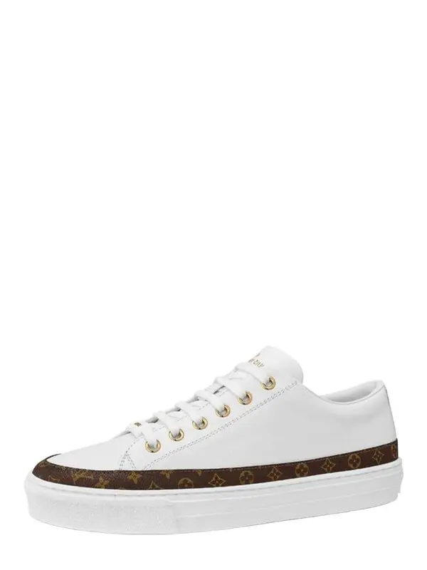 LOUIS VUITTON Stellar Calfskin Sneakers - White