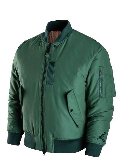 JORDAN Essentials Ma-1 Reversible Aviator Jacket - Green