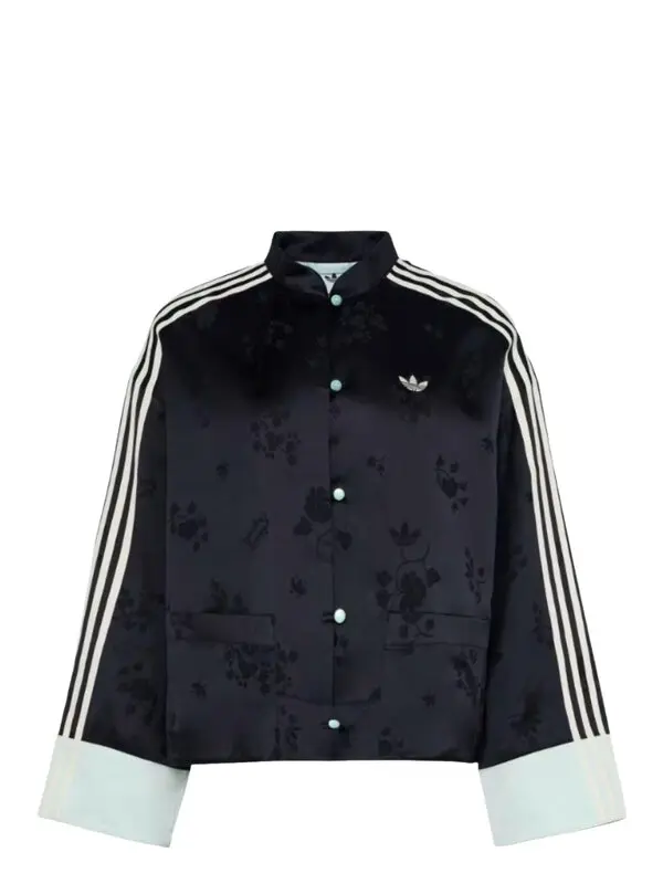 Adidas Asian Inspired Printed Jacket - Black/mint