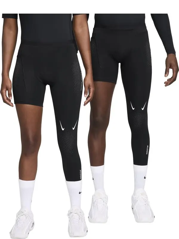 Nike X Nocta Drake Basketball Single Leg Tights Left - Black