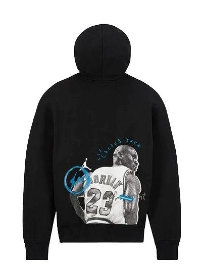 JORDAN X Travis Scott X Fragment Design Hoodie - Black