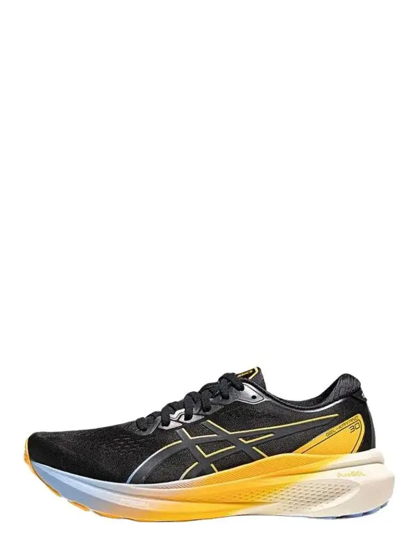 Asics Gel-kayano 30 Lite-show Athletic Sneakers - Black/yellow/blue