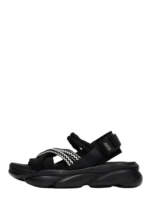 ANTA Life Series Sandals - Black/white