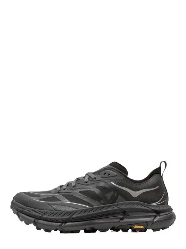 Hoka One One Mafate Speed 4 Lite Athletic Sneakers - Black/outer Orbit
