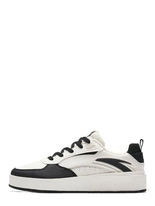 ANTA Milk Lid 2' Athletic Sneakers - White/black