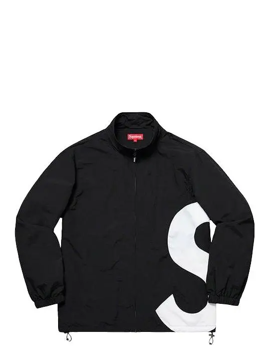 Supreme S Logo Track Jacket - Black