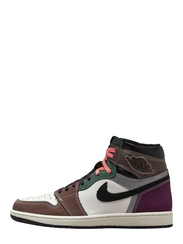 JORDAN Air 1 High Og "hand Crafted" Sneakers - Multi-color