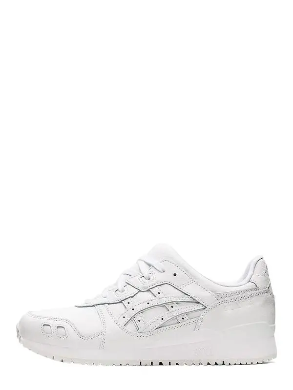 Asics Gel Lyte Iii Og "triple " Leather Sneakers - White