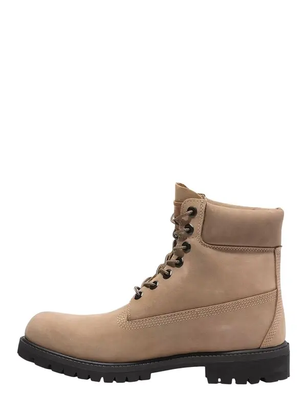 Timberland 6 Inch Premium Waterproof Lace Up Boots - Beige
