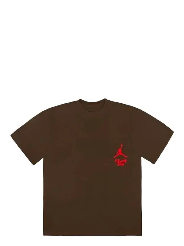 TRAVIS SCOTT Cactus Jack X Jordan Tee 'brown - Tan