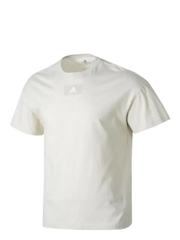 Adidas Essentials Feelvivid T-shirt Asia Sizing 'aluminium - Beige