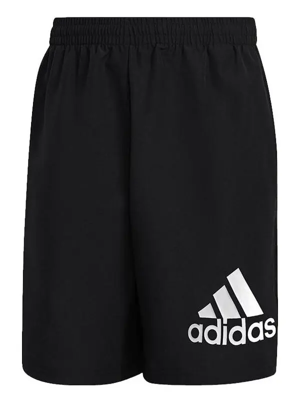 Adidas Logo Training Sports Shorts - Black