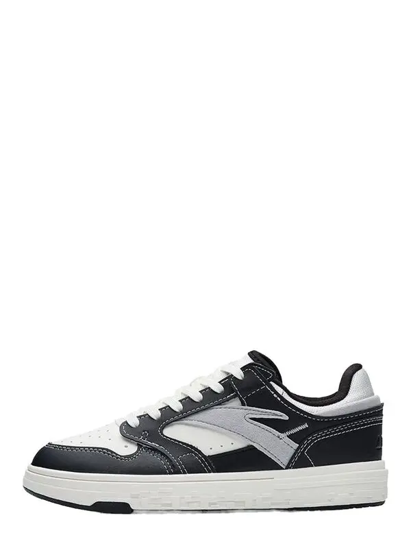 ANTA Street Naughty Low-top Sneakers - Black/grey/white