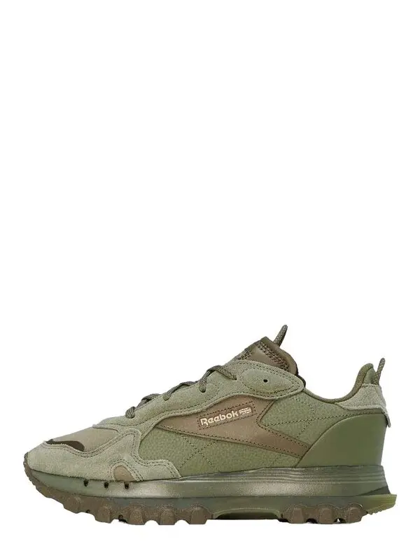 REEBOK Cardi B X Classic Leather Sneakers - Army Green