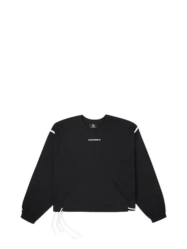 CONVERSE Long Sleeve Jersey Crew - Black