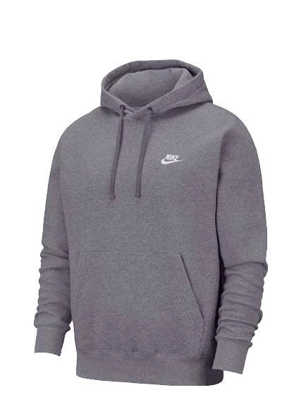 Nike Logo Hoodie - Dark Gray
