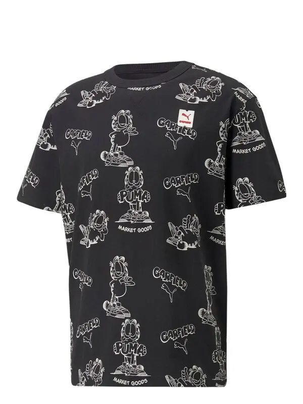PUMA X Garfield Printed Tee - Black