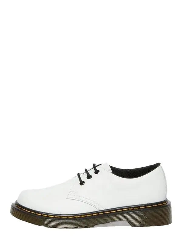 Dr. Martens 1461 Leather Lace-up Shoe With Platform Sole - White
