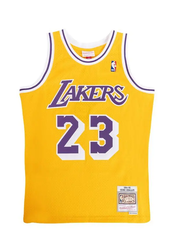 Mitchell & Ness Los Angeles Lakers 1994-95 Cedric Ceballos Swingman Jersey - None