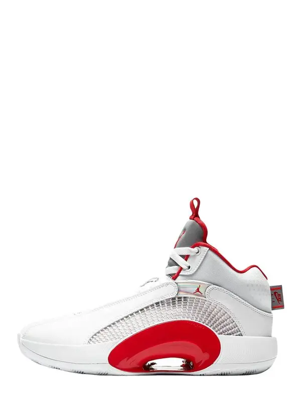 JORDAN 35 Pf "fire Red Alternate - White/red/silver