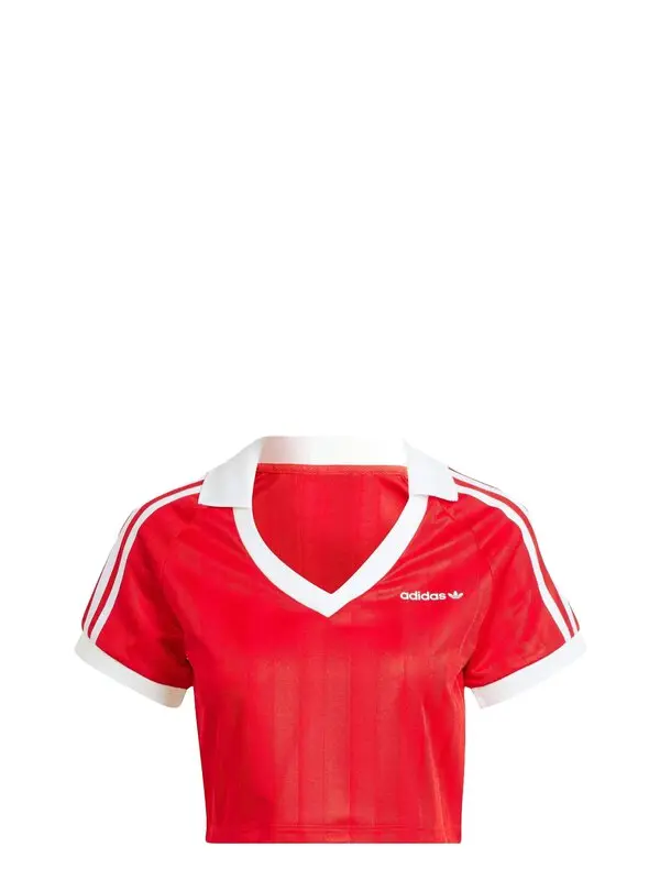 Adidas Crop Top - Better Scarlet