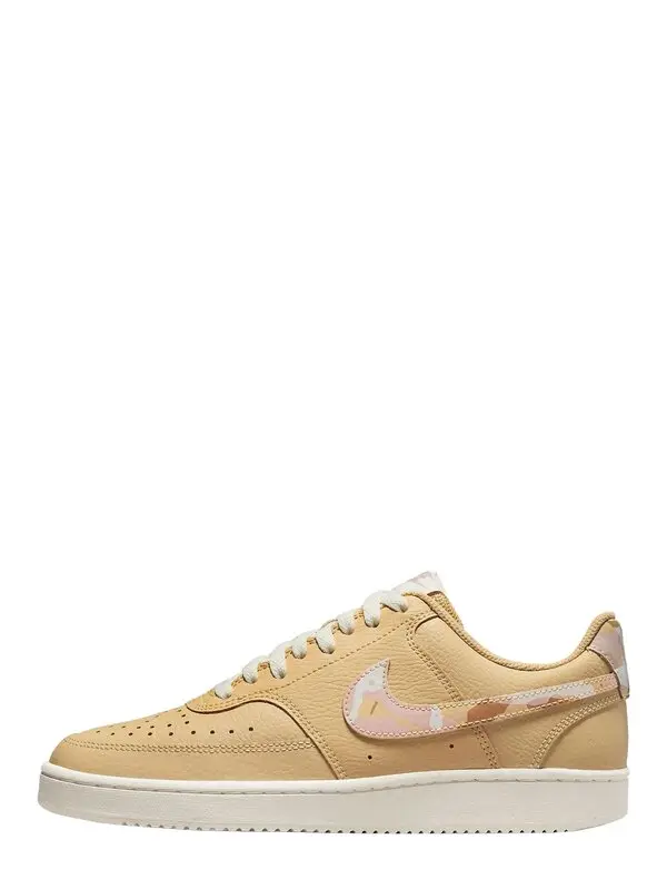 Nike Court Vision Low Sneakers - Sesame/sail/pink Oxford