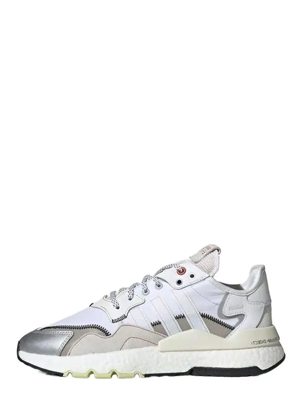 Adidas Nite Jogger "orbit Grey" Sneakers - White/grey