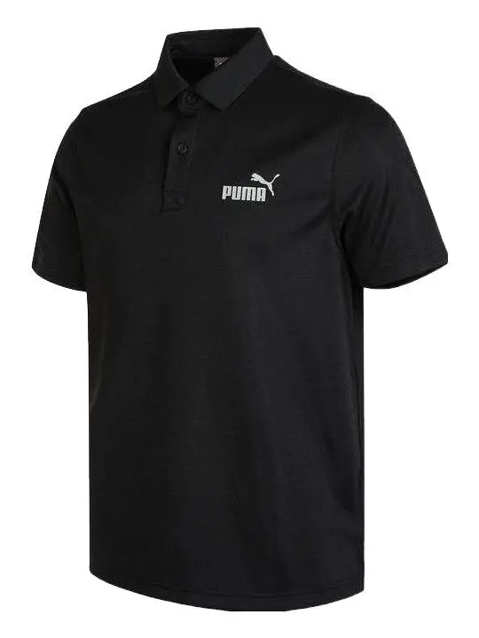 PUMA Essentials Polo Shirt - Black