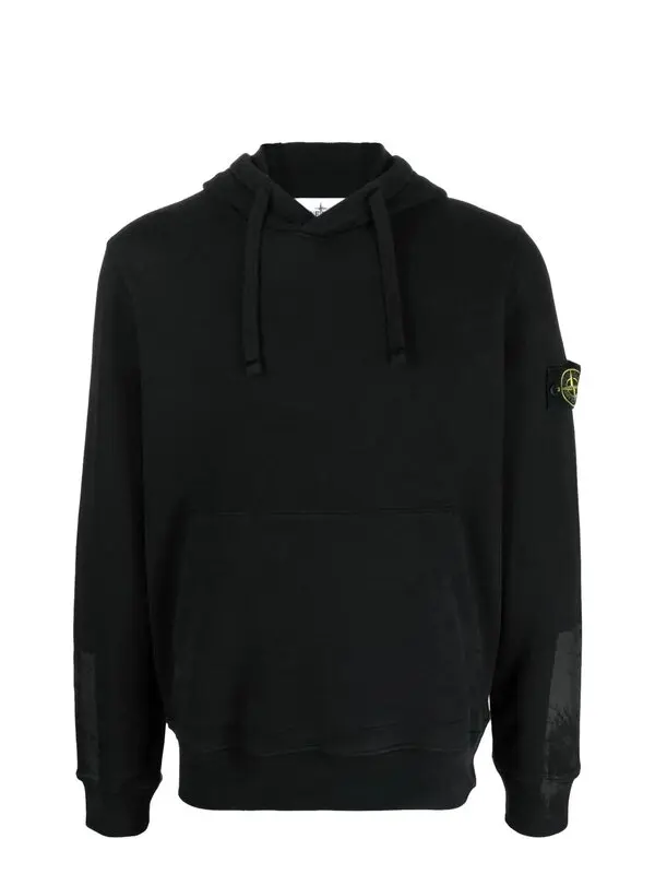 Stone Island Hoodie - Black