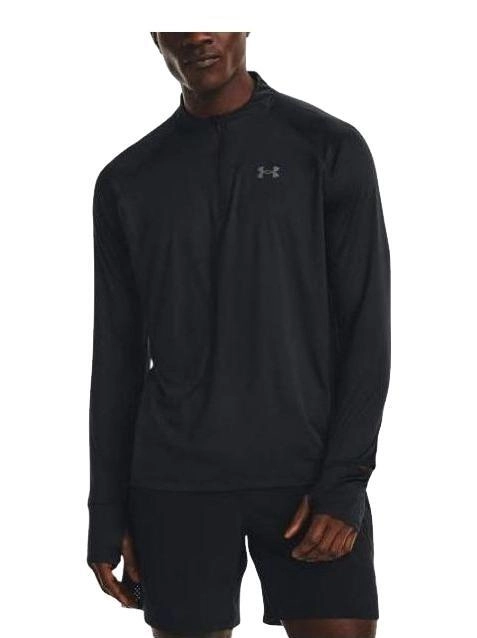 Under Armour Iso-chill Up Pace Zip Top - Black