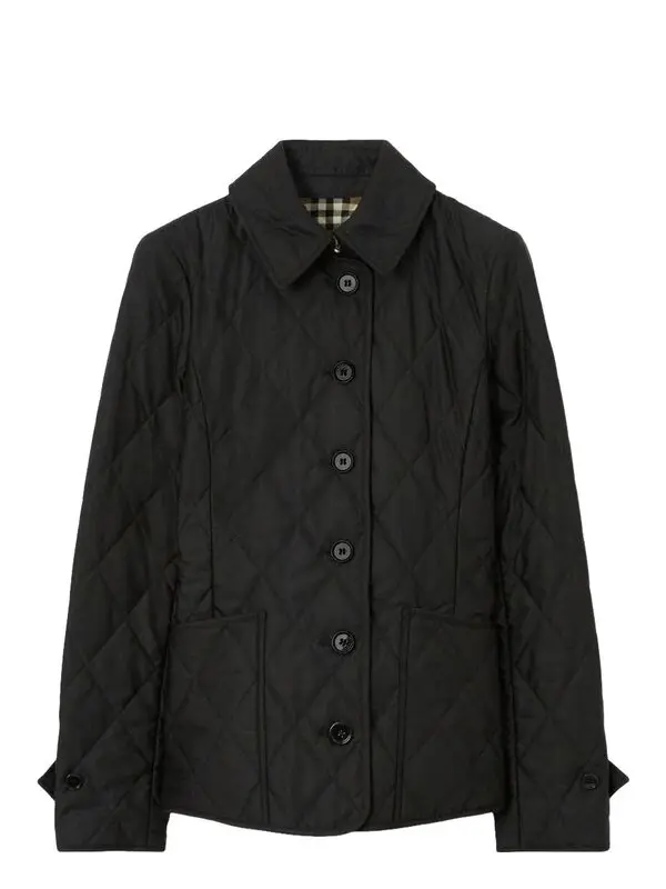 Burberry 25 Quilted Thermoregulated Jacket - Black