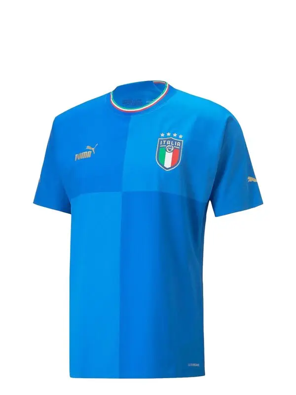 PUMA Ss22 Italy Authentic Home Jersey - Blue