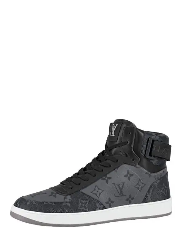 LOUIS VUITTON Rivoli Ankle Sneakers - Grey/white/black
