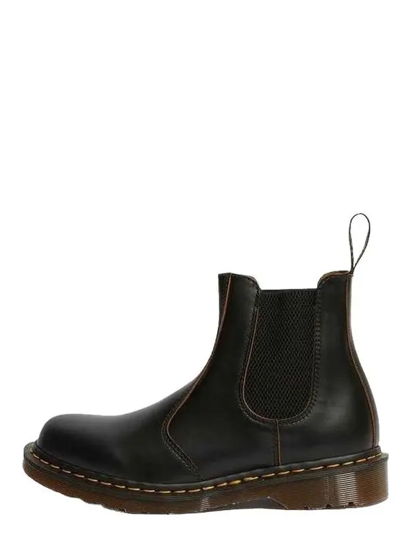 Dr. Martens 2976 Vintage Made In England Chelsea Boots - Black