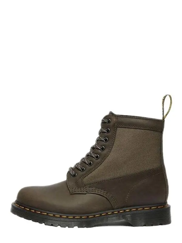 Dr. Martens 1460 Paneled Lace-up Boots - Gray