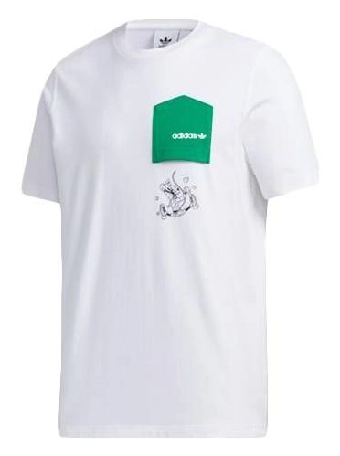Adidas X Disney Goofy T1 Crossover Pocket Short Sleeve - White
