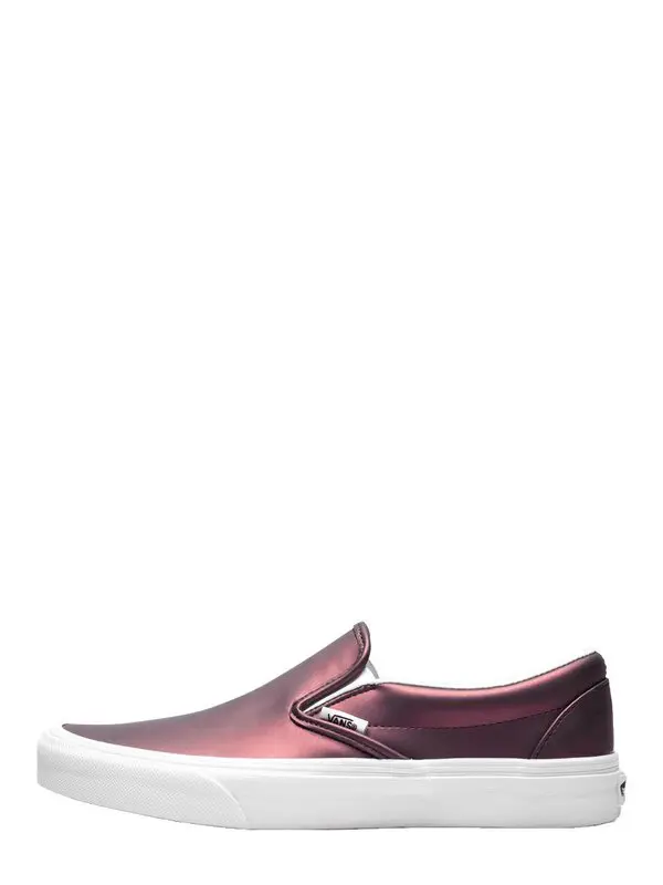 VANS Classic Slip-on Metallic Sneakers - Red