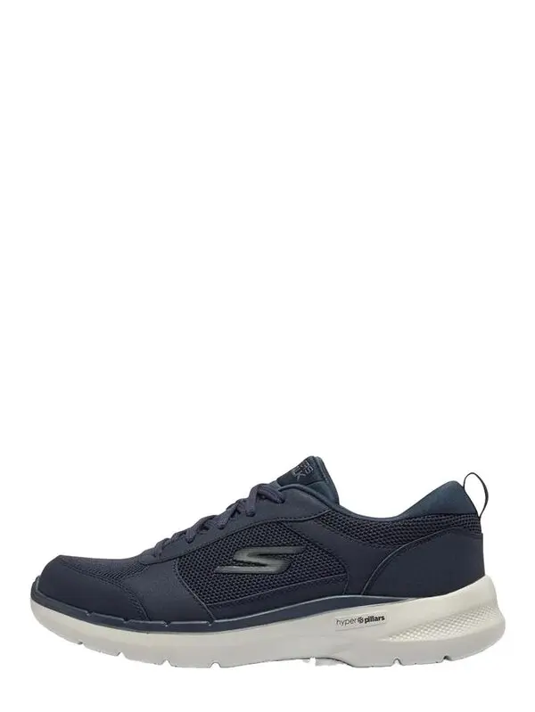 Sketchers Go Walk 6 Low Top Sneakers - Navy Blue